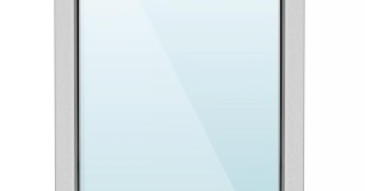 PVC window 1350 x 2040 mm